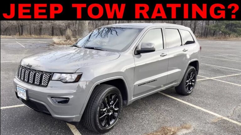 2014 Jeep Cherokee Towing Capacity