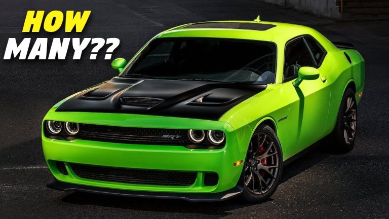 2021 Dodge Challenger Production Numbers by Color: Complete Breakdown