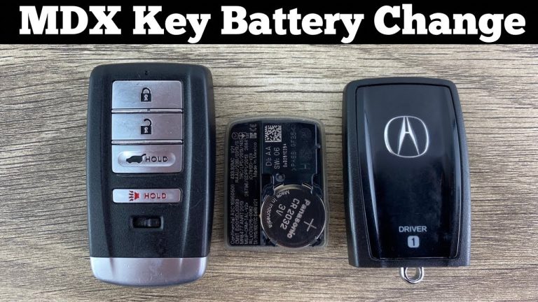 How To Change Battery In Acura Mdx Key Fobnull