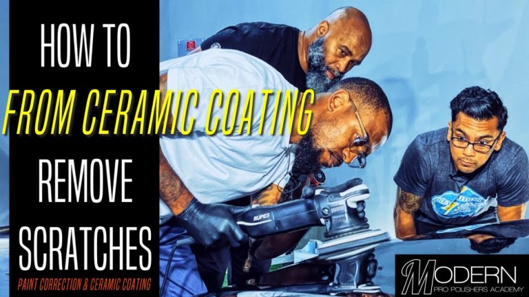 How to Effectively Remove Light Scratches from Ceramic Coating